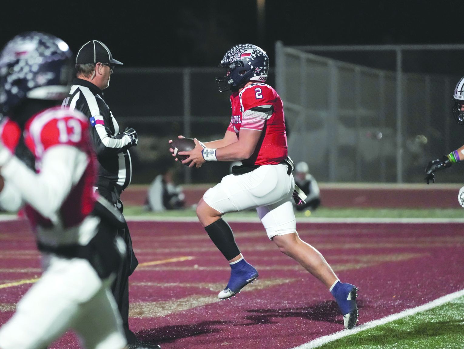 Wimberley Texan football victorious over Sinton
