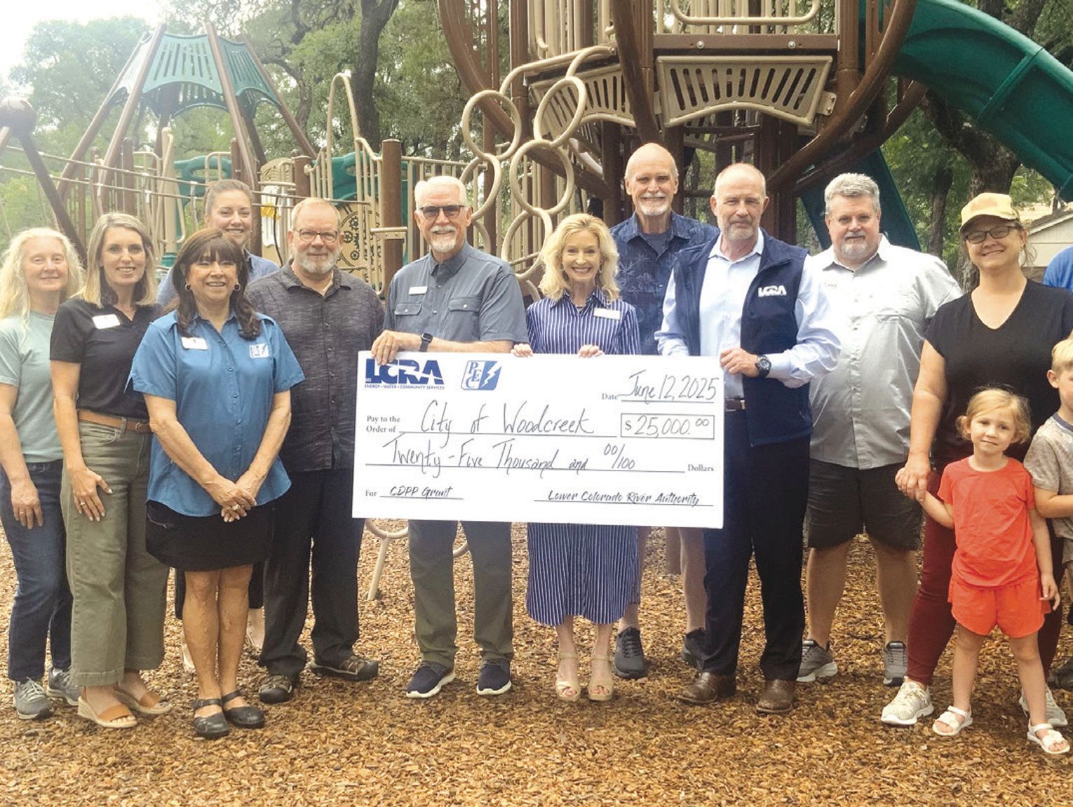 Woodcreek receives $25,000 grant for park improvements